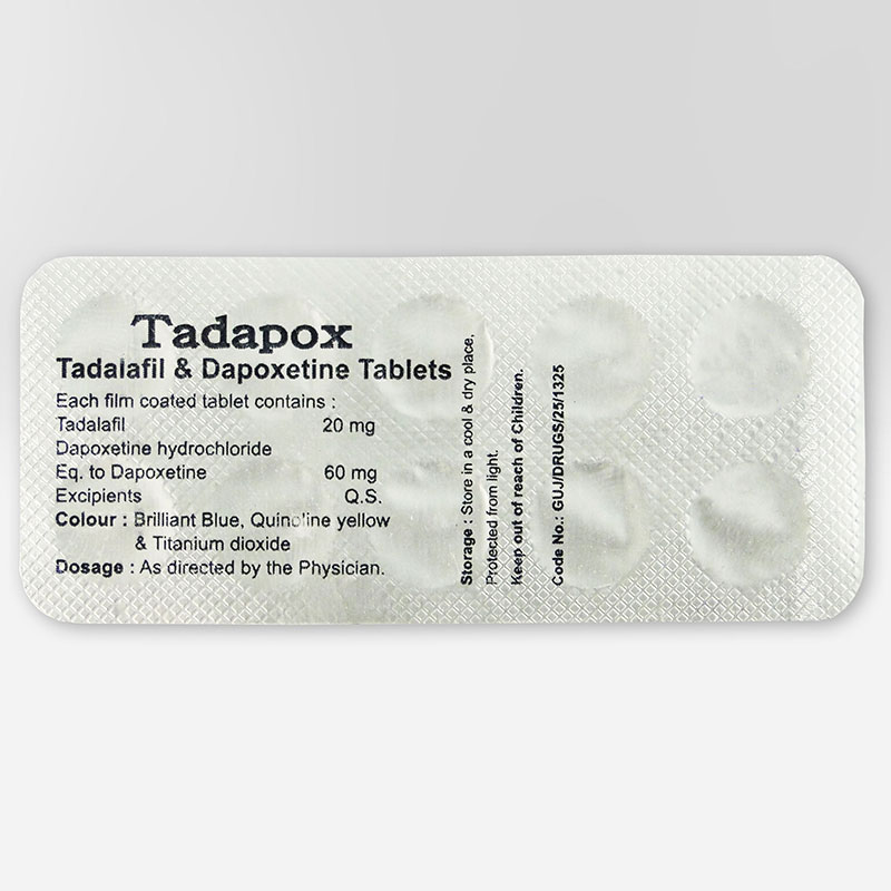 Tadapox 80 mg | En stock - Comprimepourbander.to